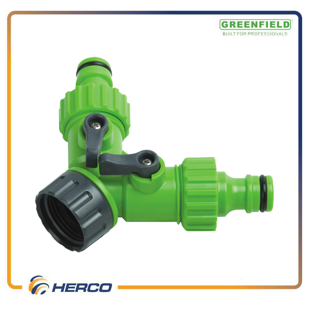 Greenfield Twin Shut-Off Connector | Lazada PH