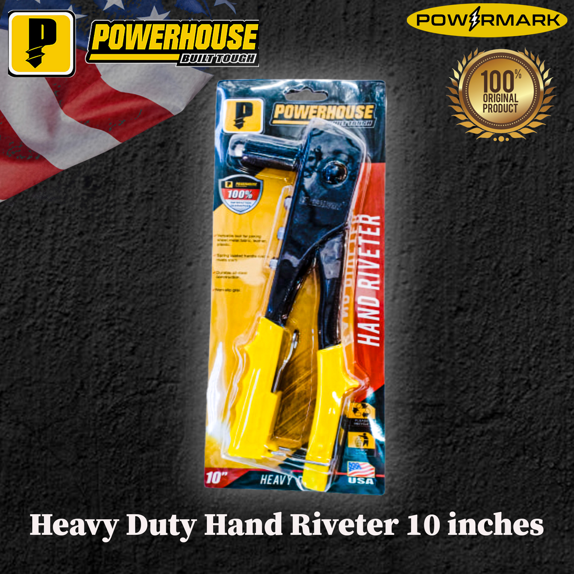 POWERHOUSE Heavy Duty Hand Riveter 10 inches [POWERMARK | PHT] | Lazada PH