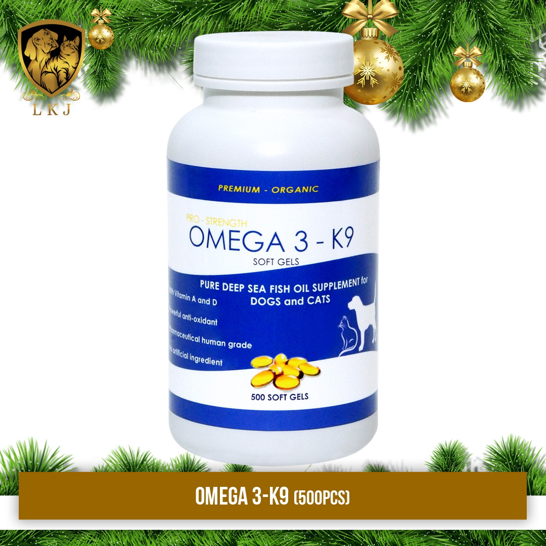 Pure Deep Sea Fish Oil Omega 3 Supplement for Dogs and Cats 500 soft ...