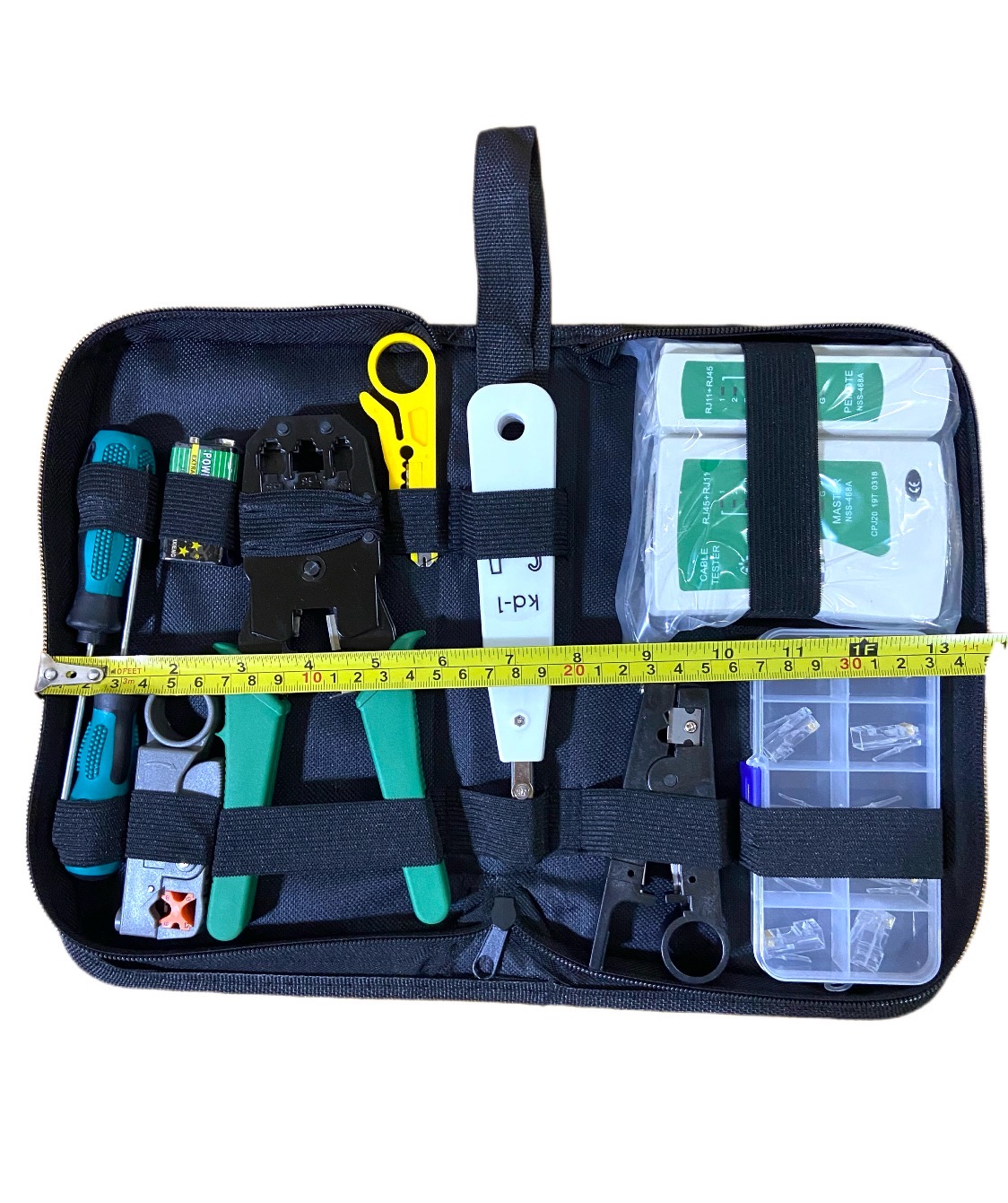 RJ45 RJ11 Crimper LAN Network Internet Cabling Hand Tool Kit Crimp ...