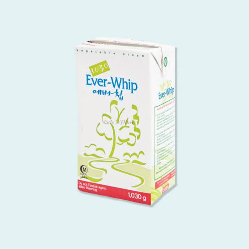 【New】 Everwhip Non Dairy Whipping Cream Whip Whipped Ever Vegetable ...