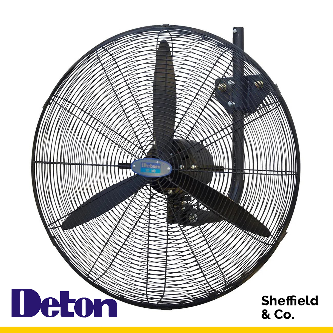 DETON Industrial Wall Fan (26"), 3 Speed | Lazada PH