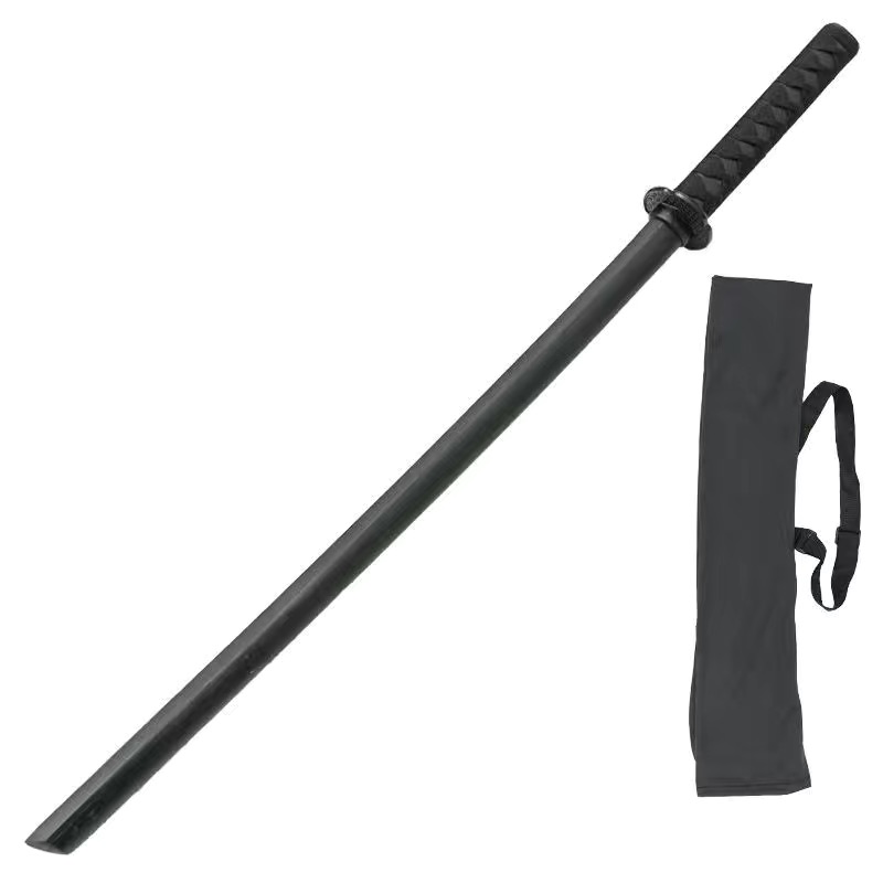 100cm Katana prop for cosplay Japan Kendo solid wood party Ninja ...