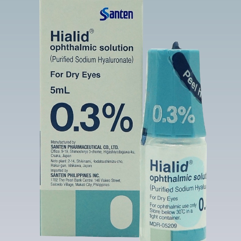 Hialid 0.3% Sodium Hyaluronate for Dry Eye 5ml | Lazada PH
