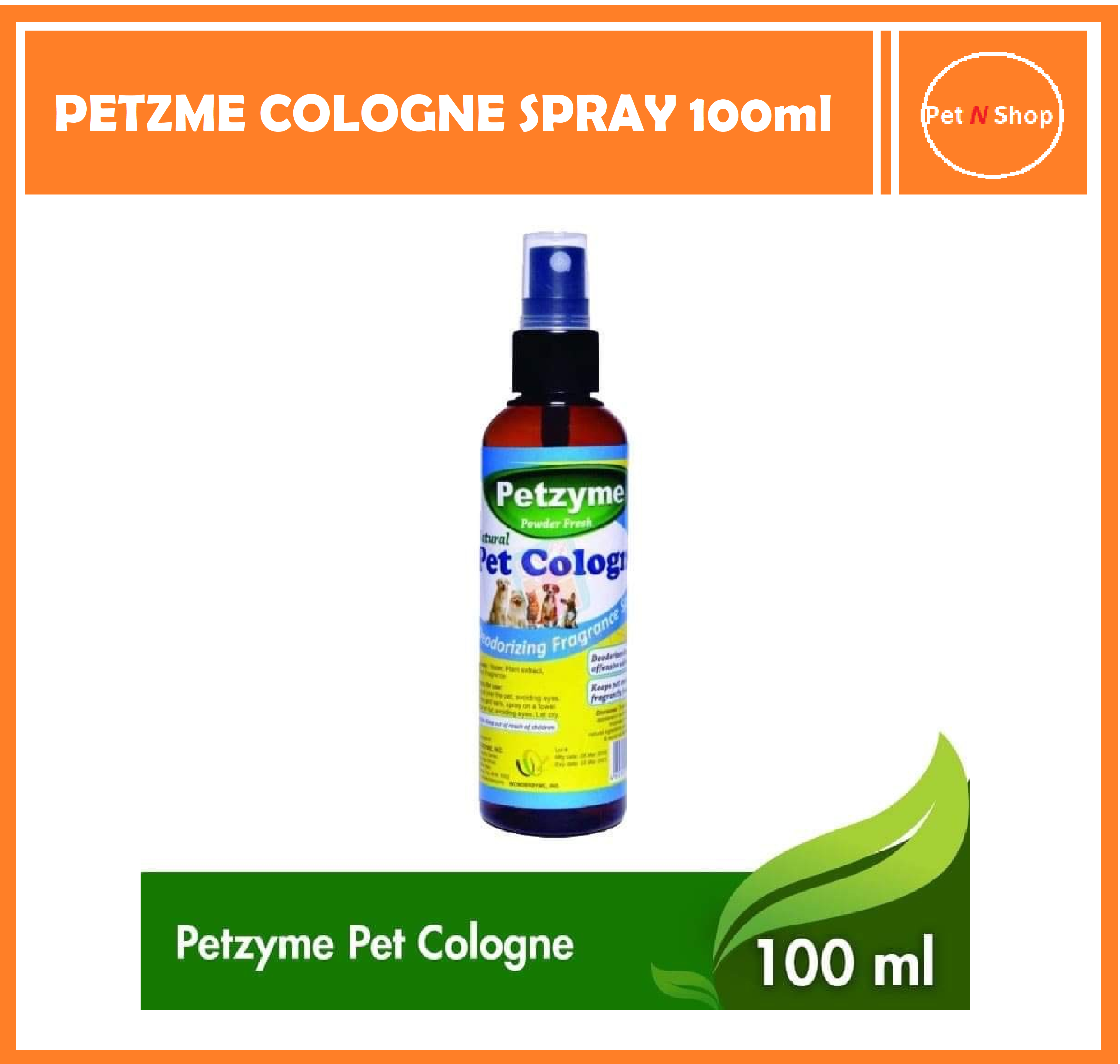 Petzyme Pet Cologne 100ml | Lazada PH