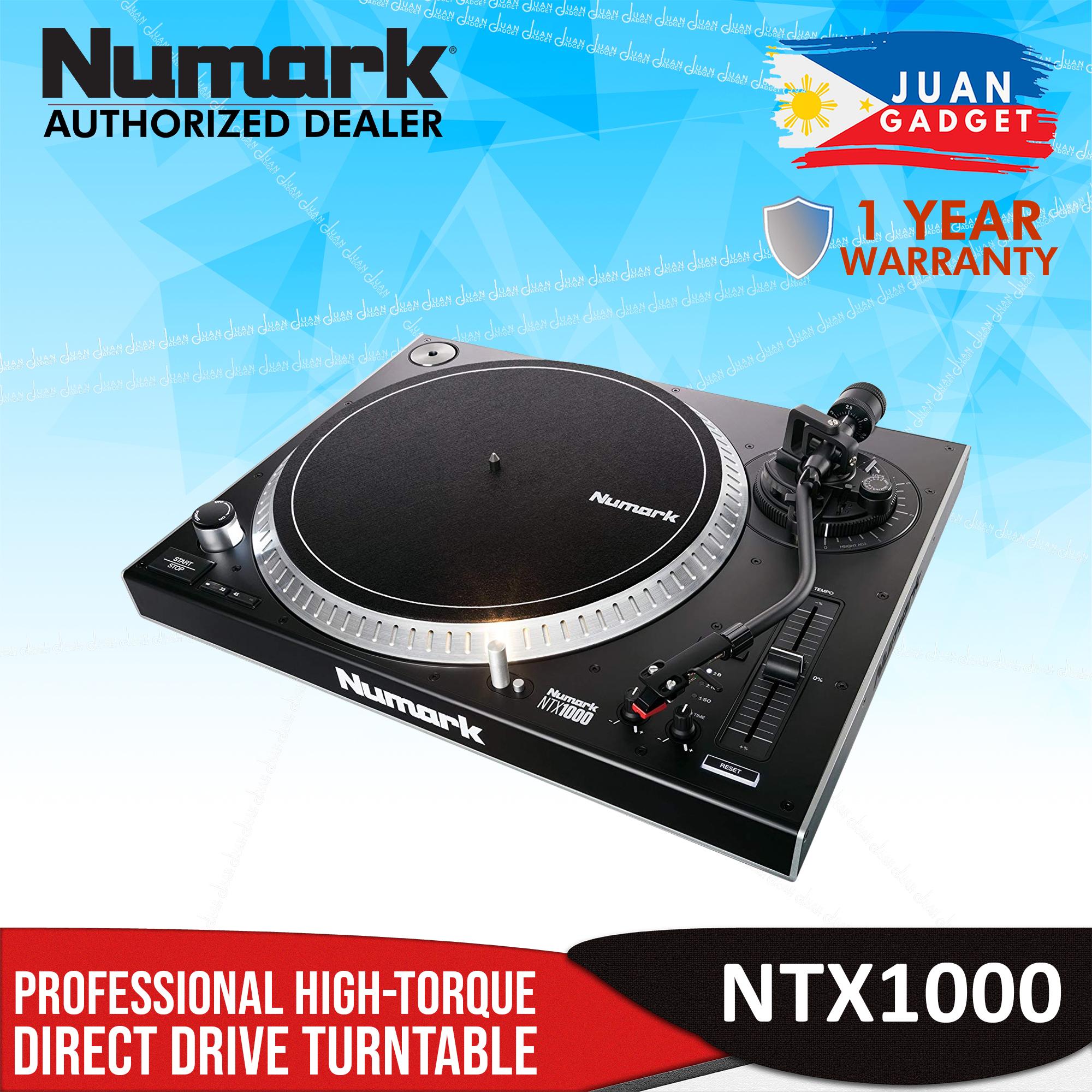 Numark NTX1000 Professional High-Torque Direct-Drive Turntable with USB ...