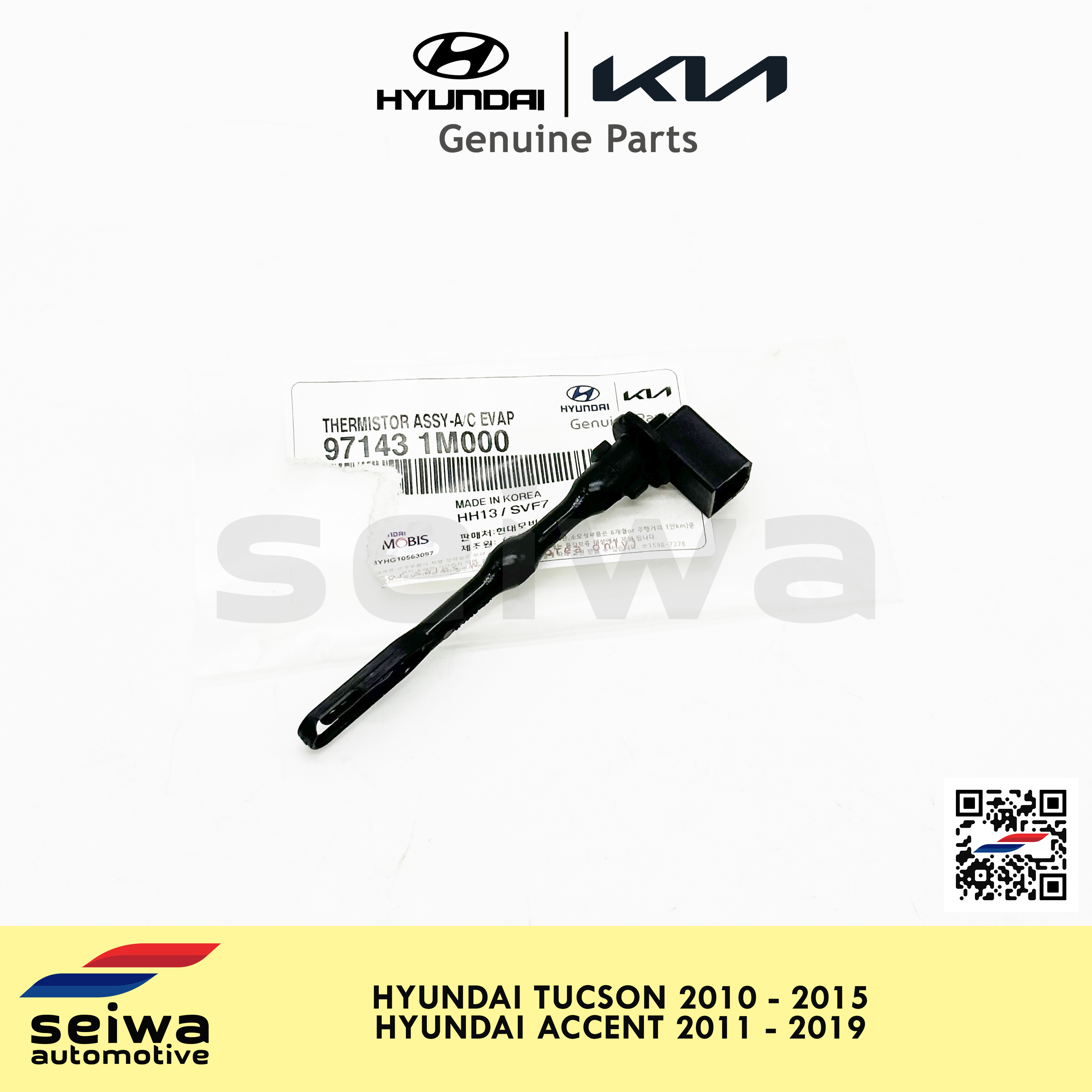 [2010 - 2015] Hyundai Tucson Aircon Thermistor - [2011 - 2019] Hyundai ...