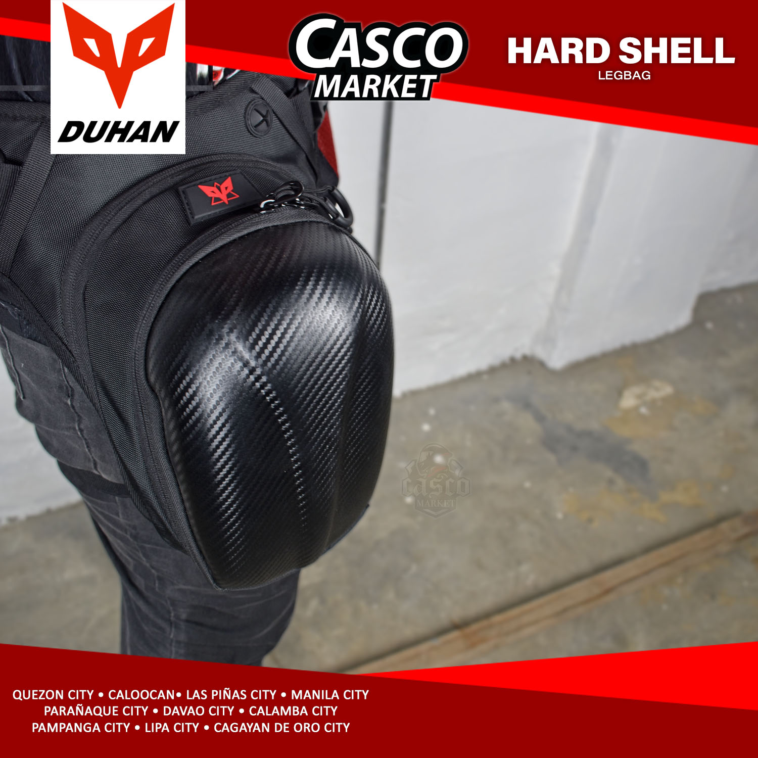DUHAN LEGBAG HARD SHELL (V1 & V2) WATER-RESISTANT | Lazada PH