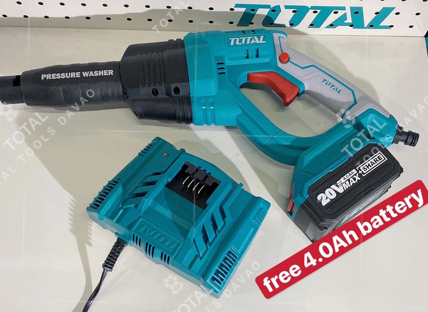 TOTAL Lithium-Ion Pressure Washer TPWLI20084 | Lazada PH