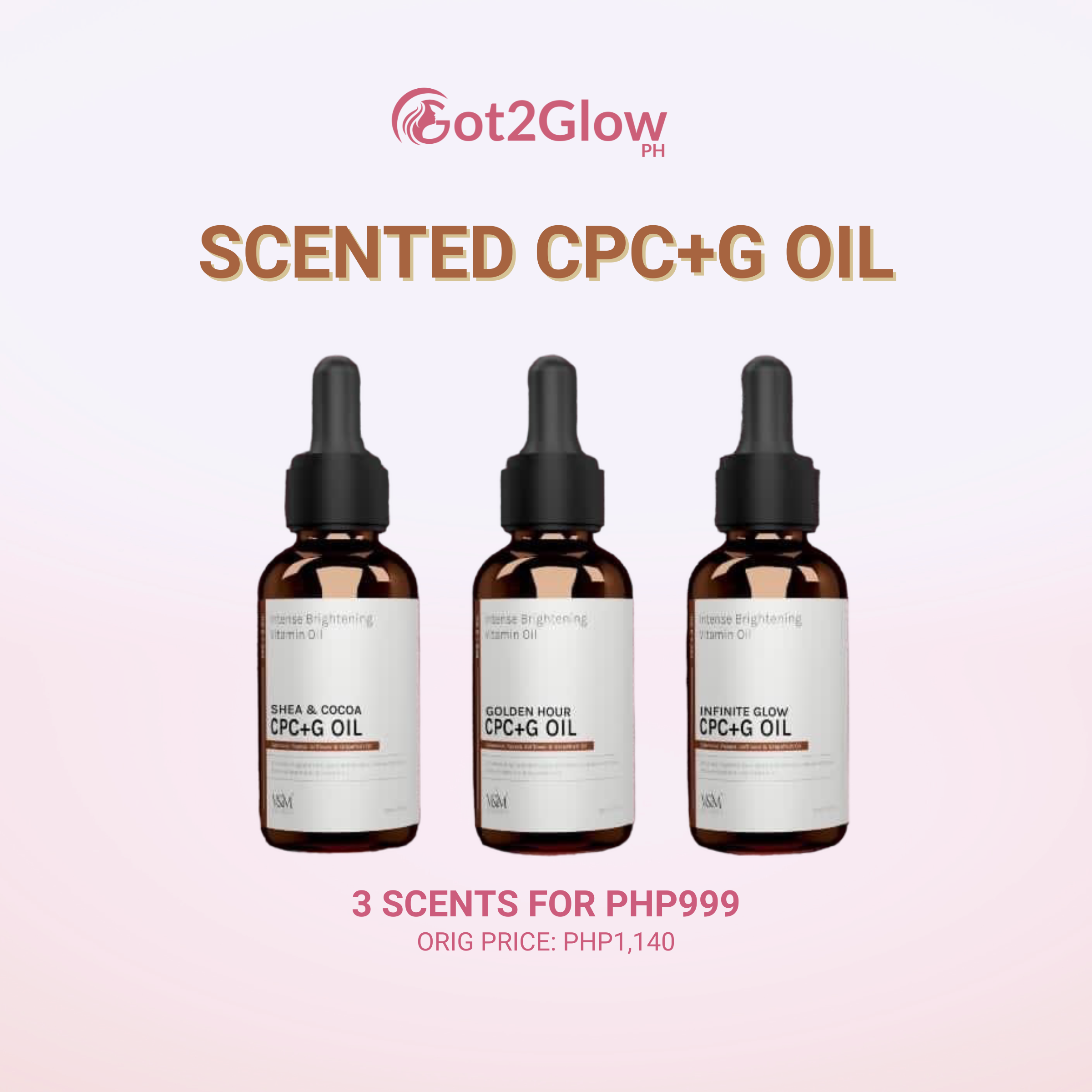 VNM CPC+G Oil Brightening serum 30ml per bottle acne pimple marks ...