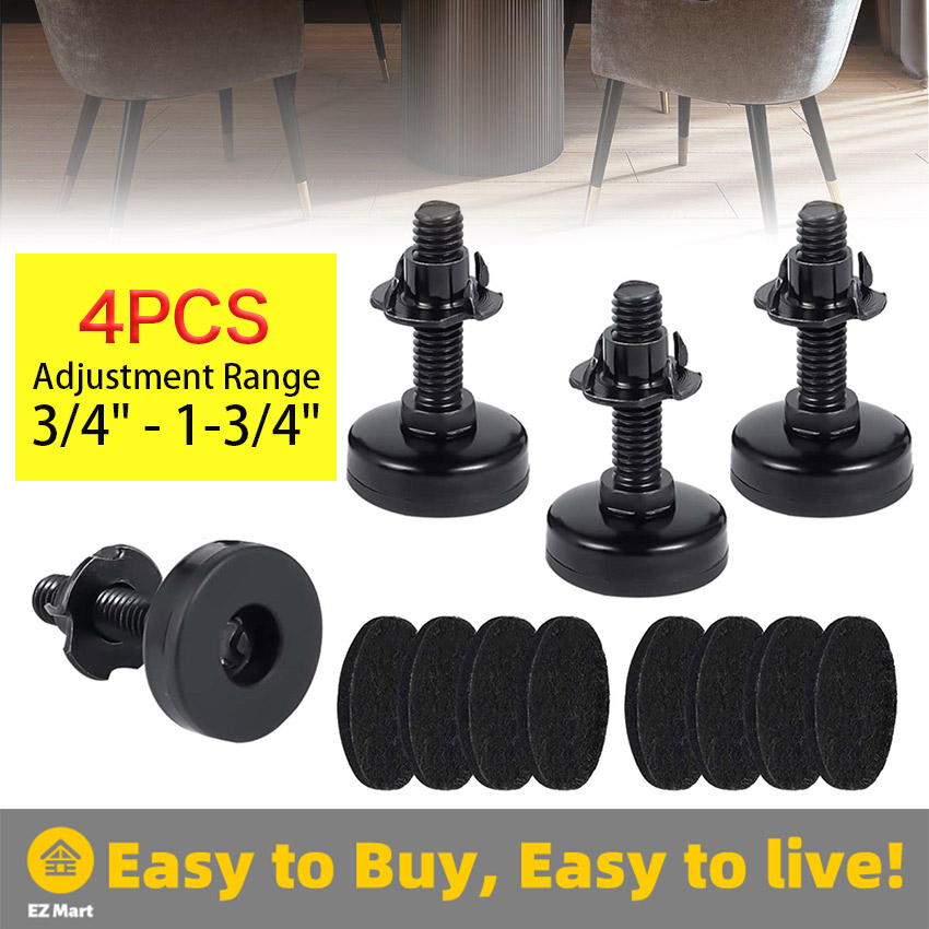 Furniture Levelers Adjustable Leveling Feet Heavy Duty Furniture ...