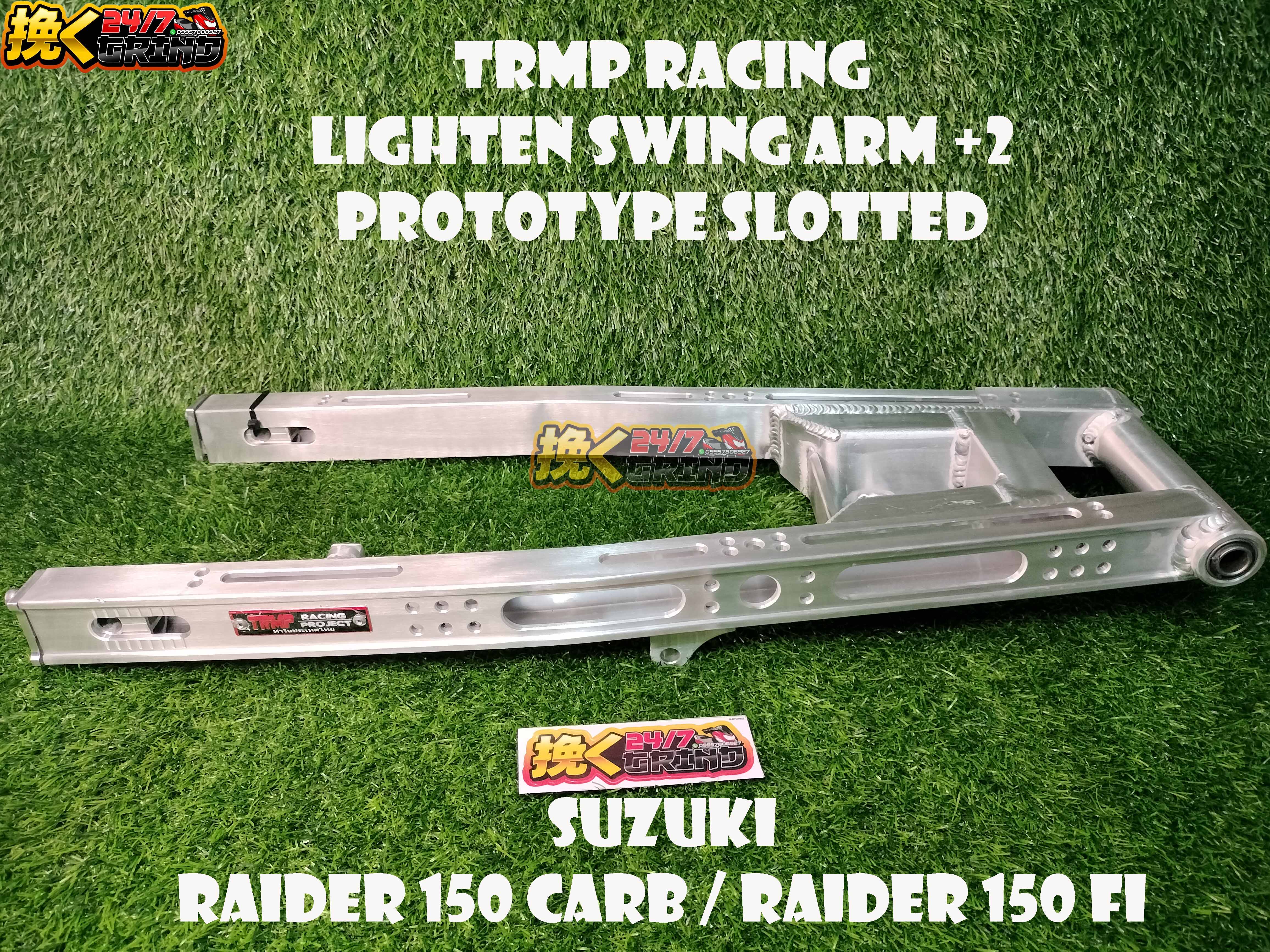 SUZUKI RAIDER 150 CARB / RAIDER 150 FI LIGHTEN SWING ARM PLUS 2 TRMP ...