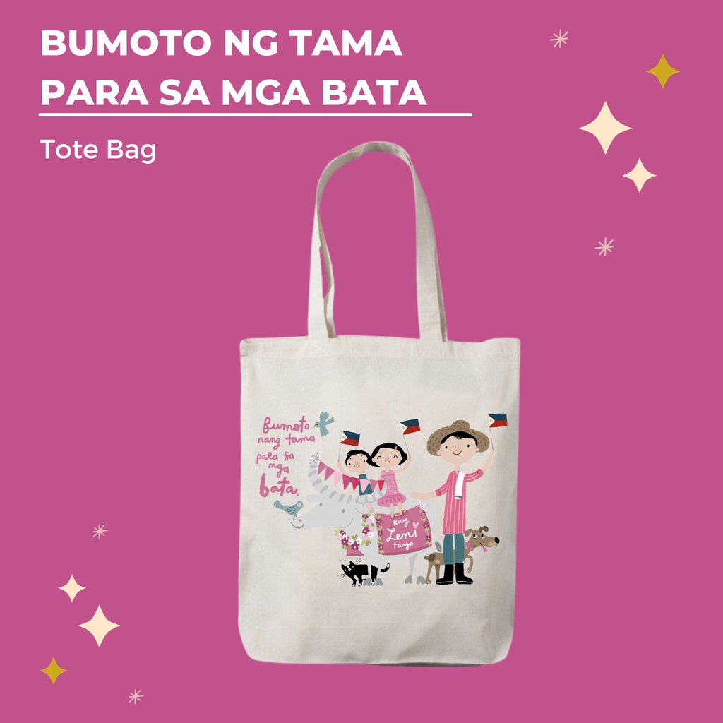 [ONHAND] Bumoto ng Tama Para sa Mga Bata Tote Bag | Art by Robert ...