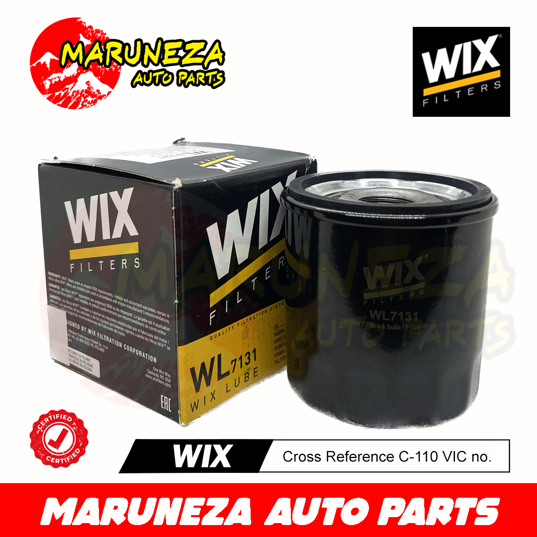 WIX Oil Filter WL7131 (C-110) Toyota/Suzuki | Lazada PH