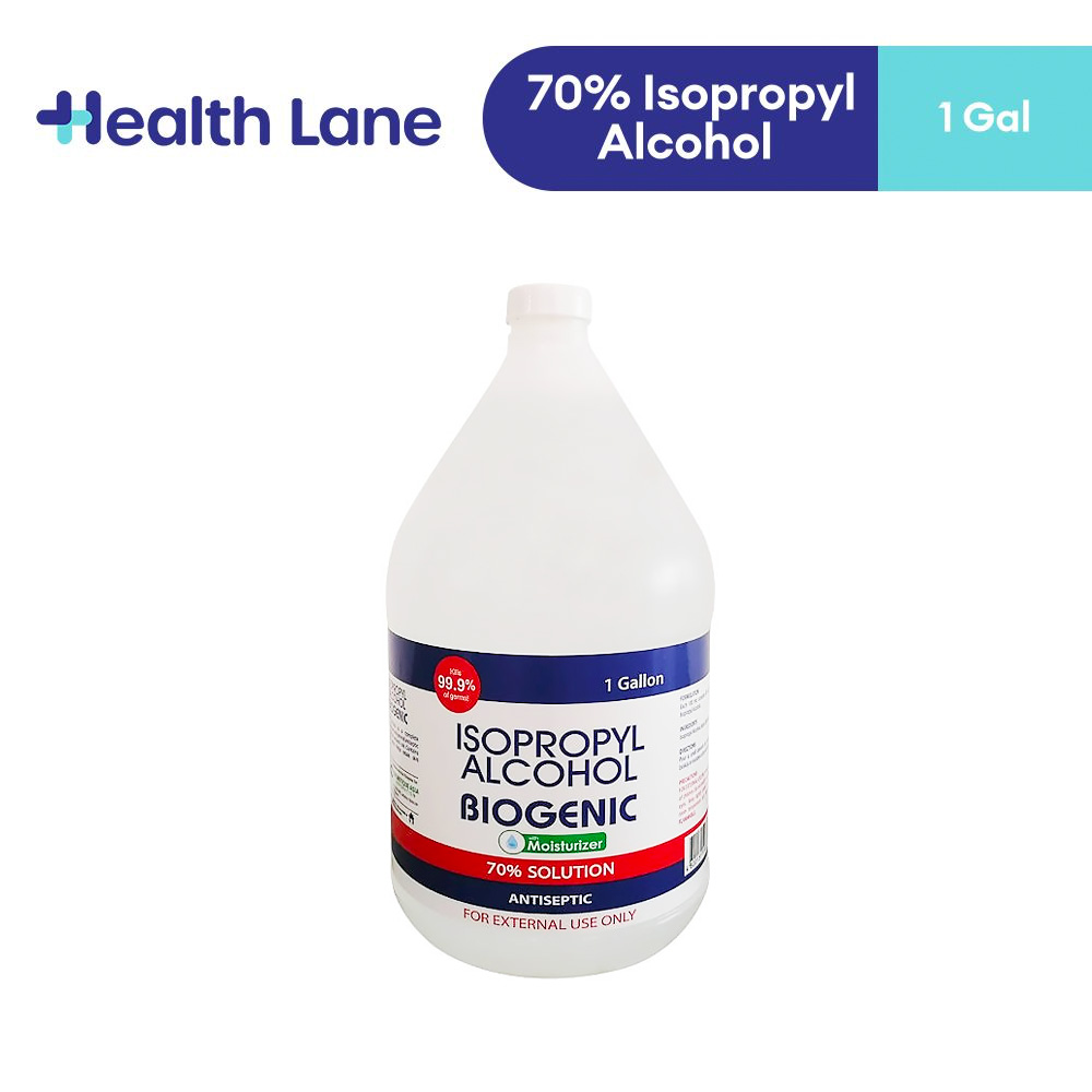 Biogenic 70% Isopropyl Alcohol Solution 1 Gallon | Lazada PH