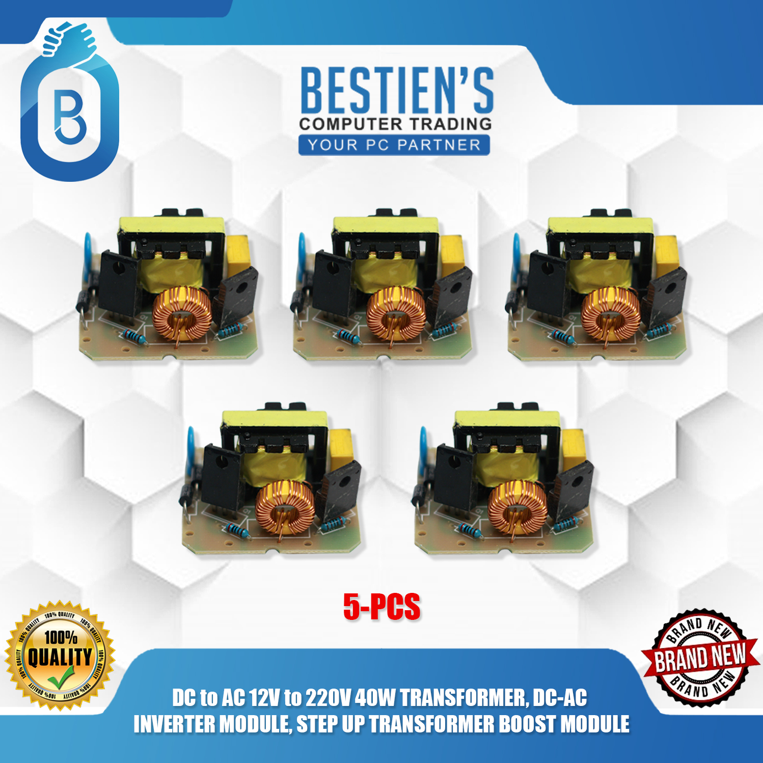 DC to AC 12V to 220V 40W TRANSFORMER, DC-AC INVERTER MODULE, STEP UP ...