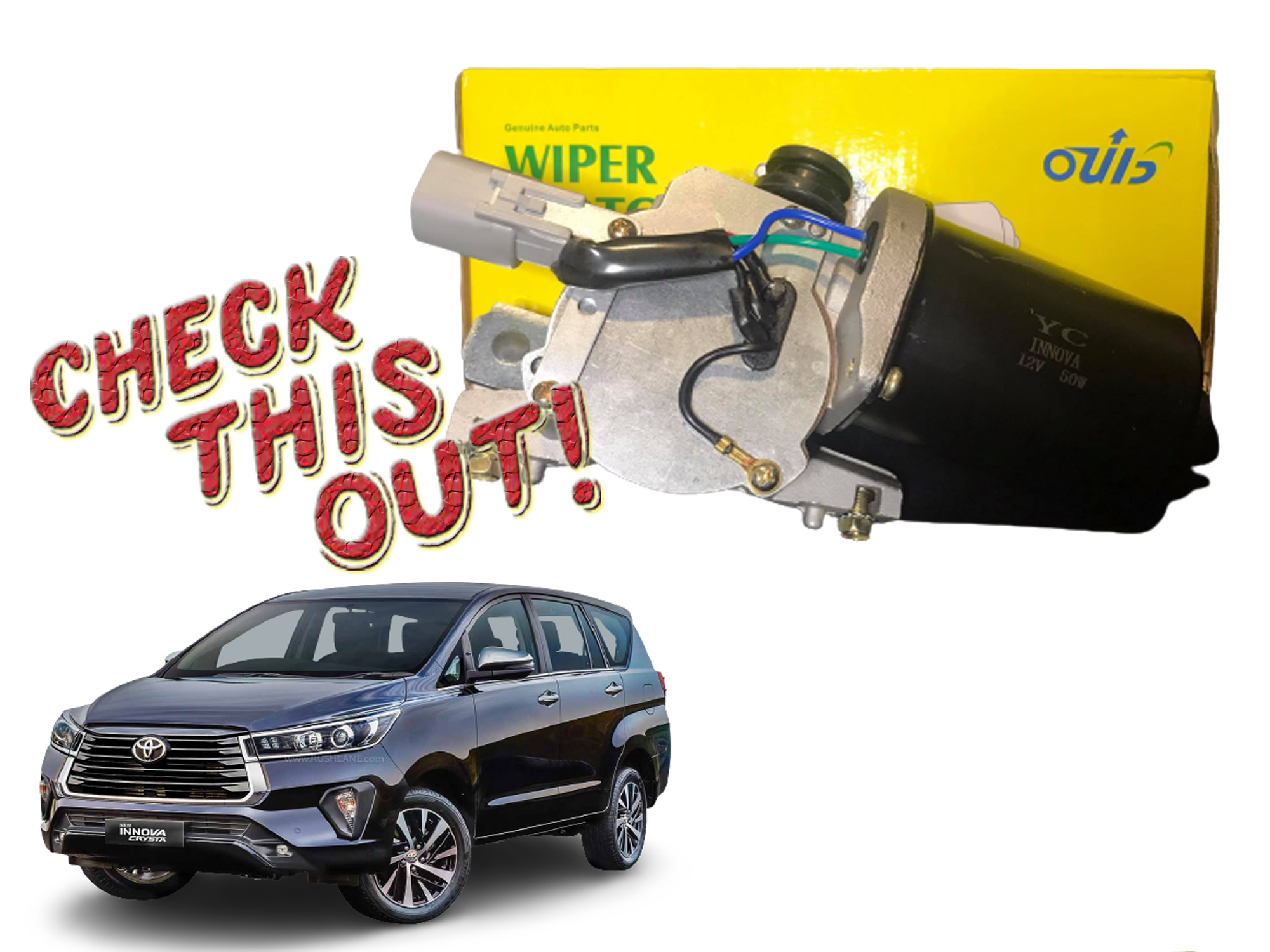 TOYOTA INNOVA WIPER MOTOR 2005-2015 | Lazada PH