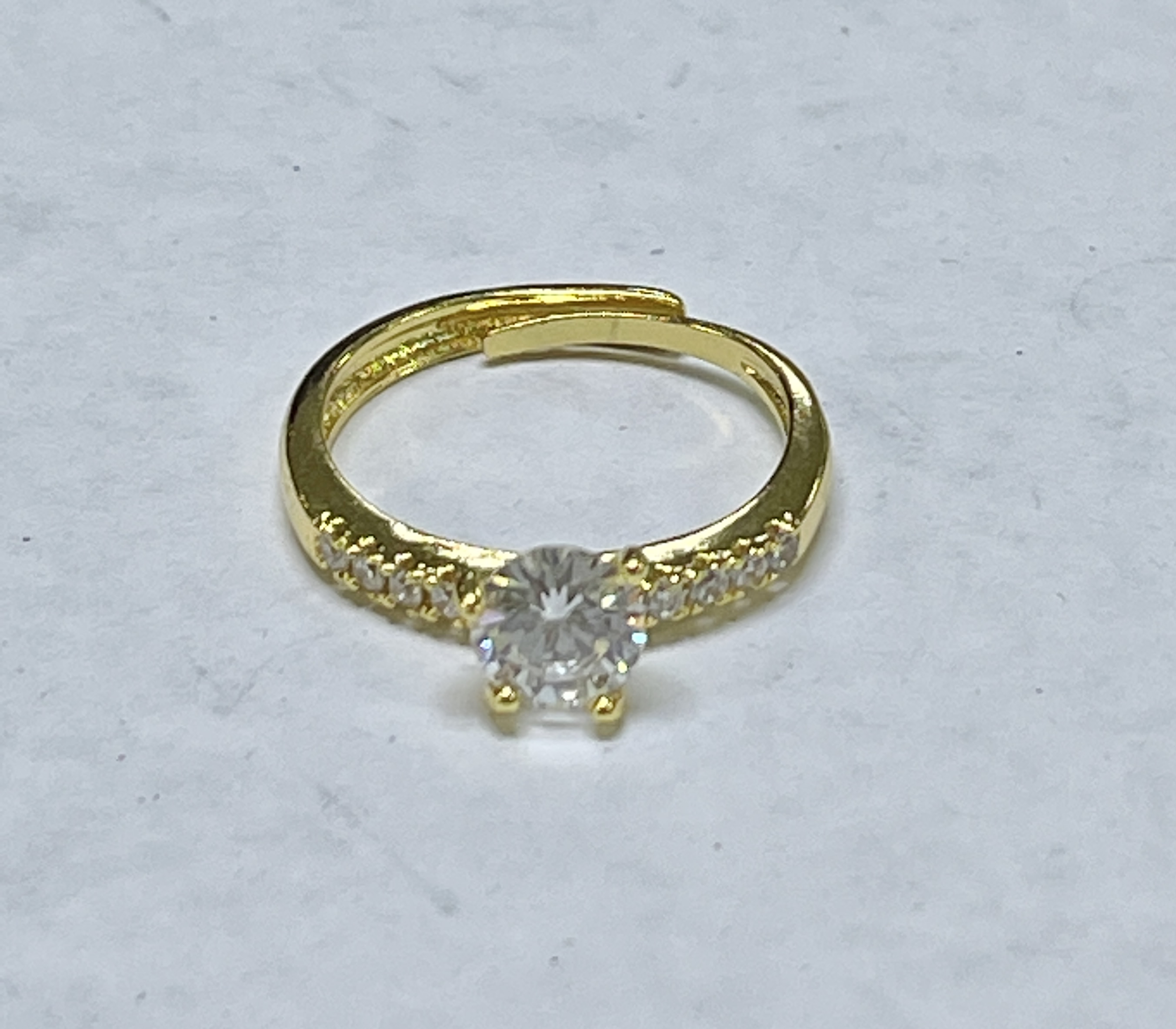 18K Bangkok Goldmix Engagement rings with stones | Lazada PH