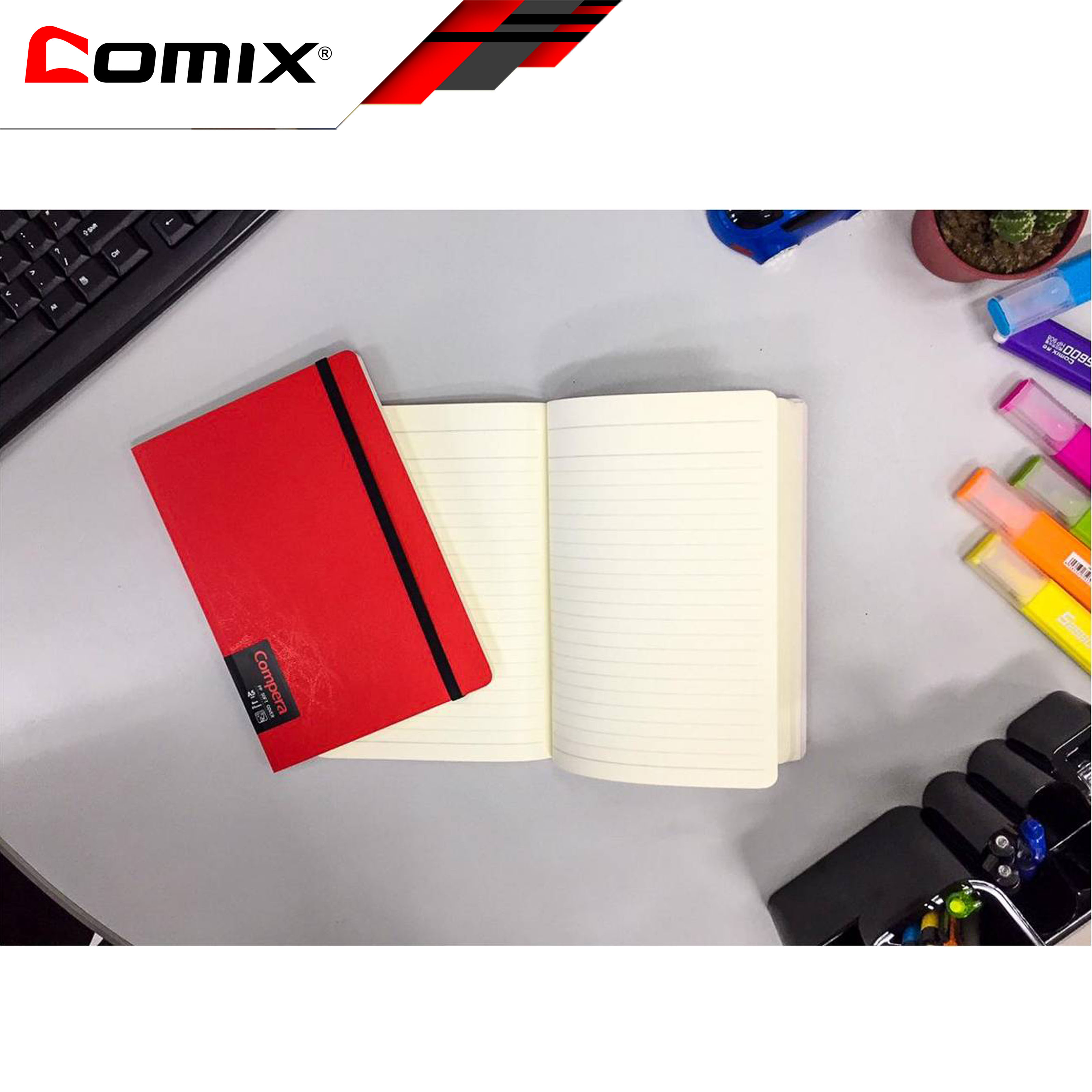 COMIX Original Series Notebook A6 Lined, PP Cover | Lazada PH