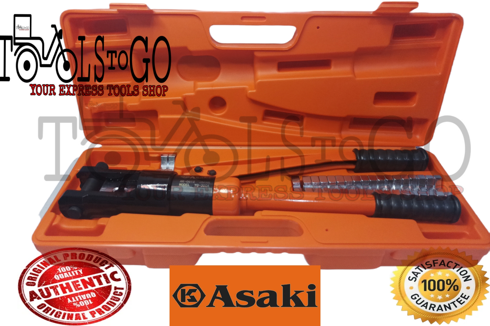 HYDRAULIC CRIMPING PLIER TOOLS ASAKI JAPAN 25-240MM² (BIG) | Lazada PH