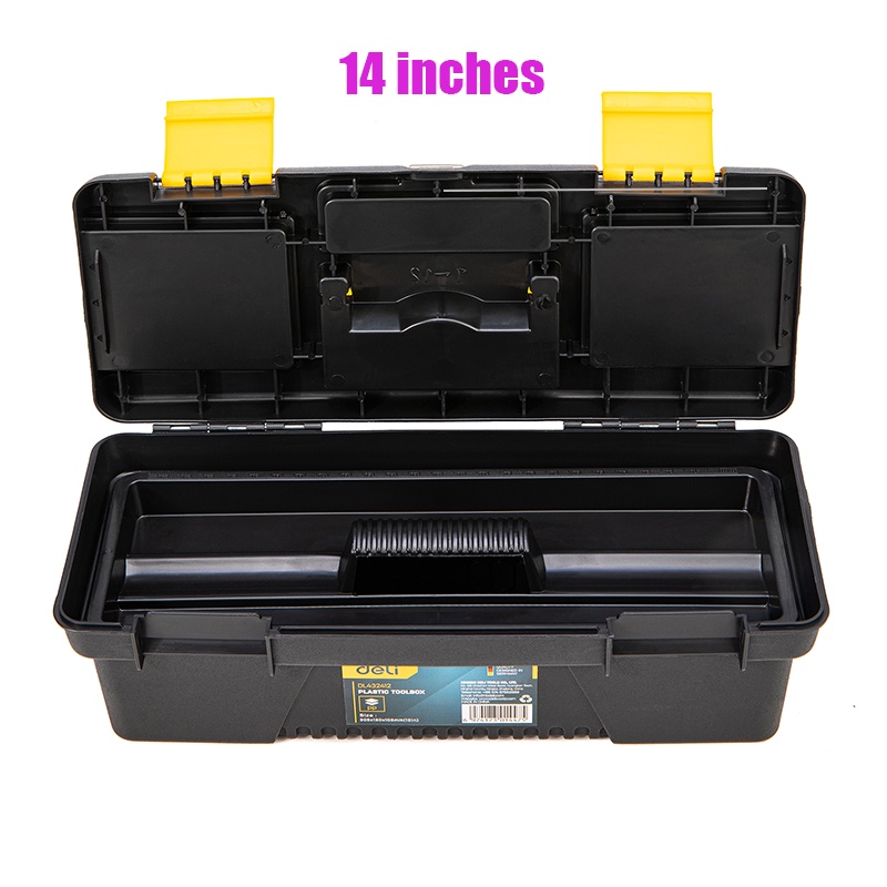 Deli Multifunction Plastic Toolbox On-Board Storage Box / /Plastic Tool ...