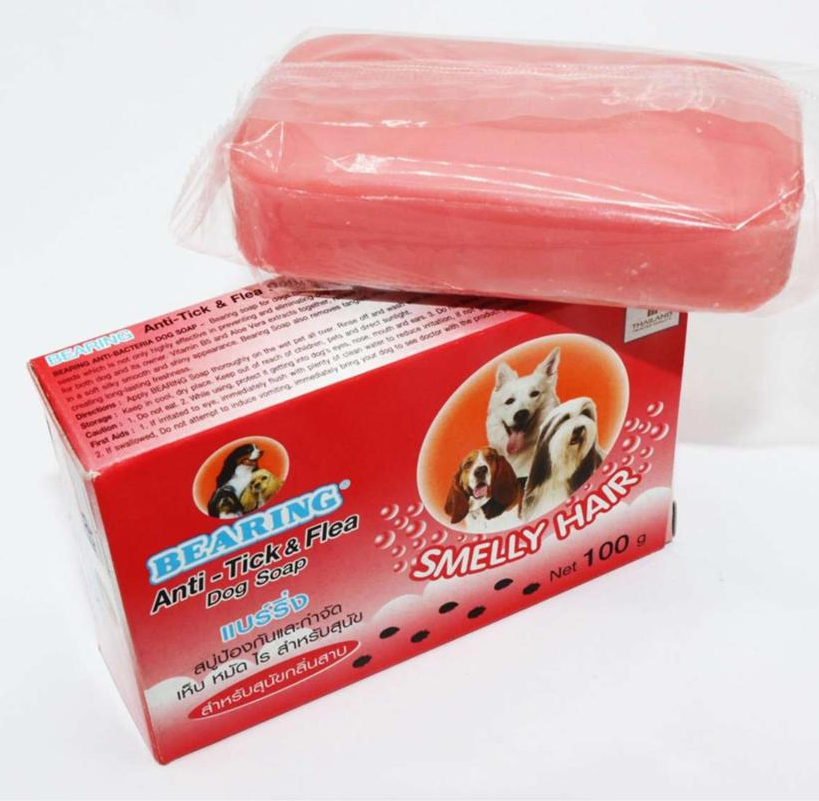 Bearing Dog Soap Anti Tick & Flea (Red - For Smelly Hair) | Lazada PH
