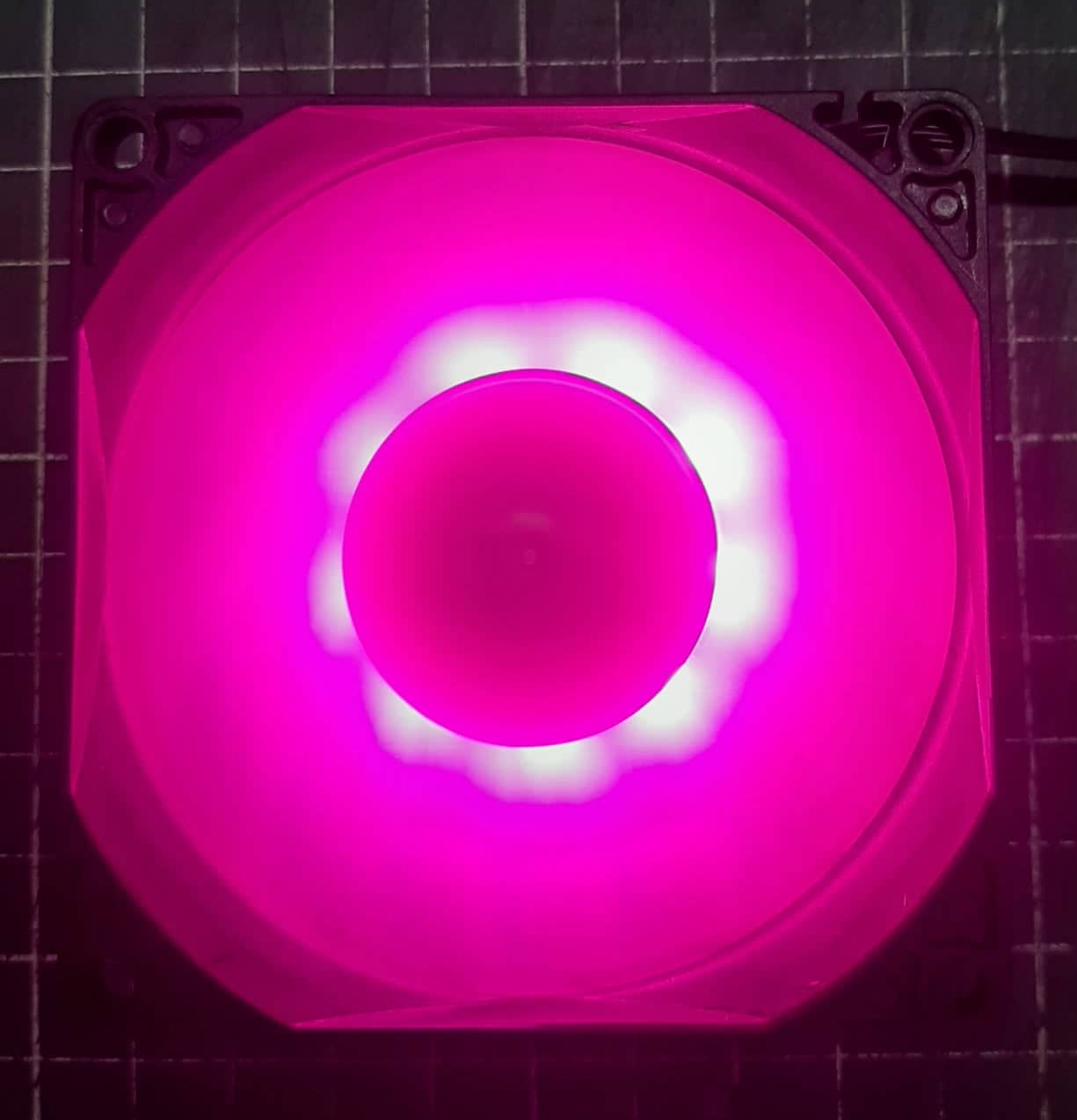 80mm / 8cm RGB Cooling Case Led Fan ( Ice Blue - White - Red - Green ...