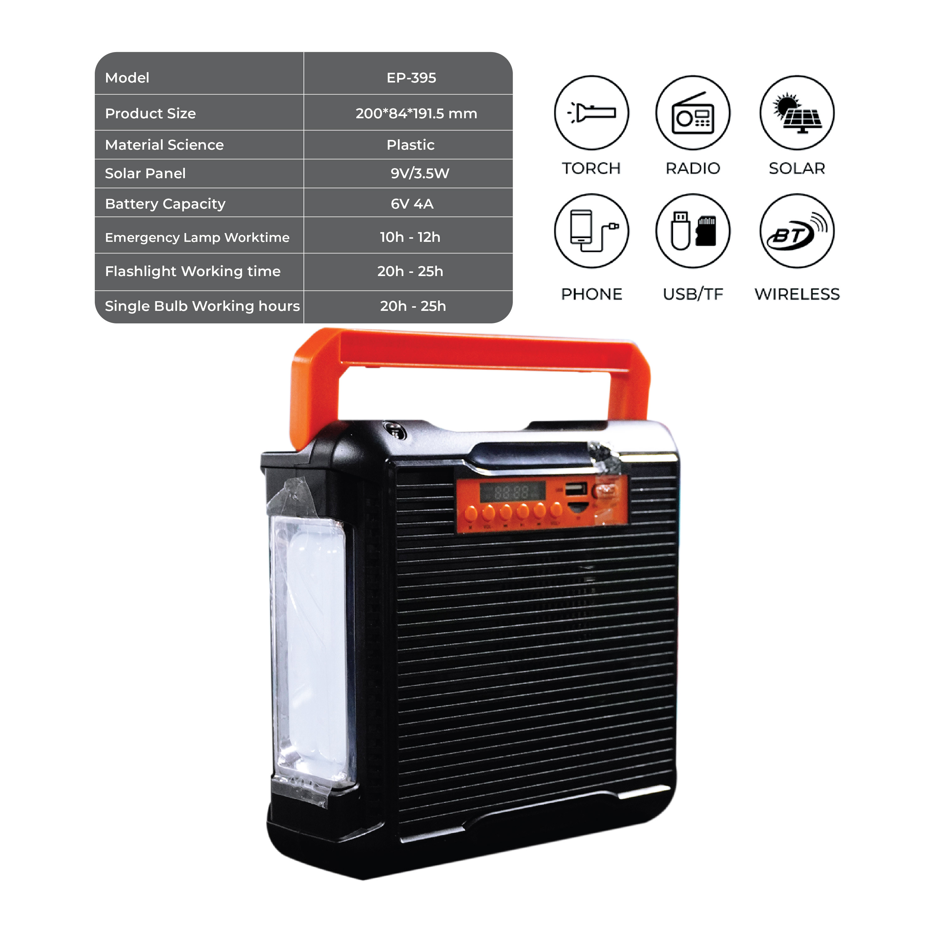 DPS Solar Power Kit Big & Mini Portable Power Station Multi-Functional ...