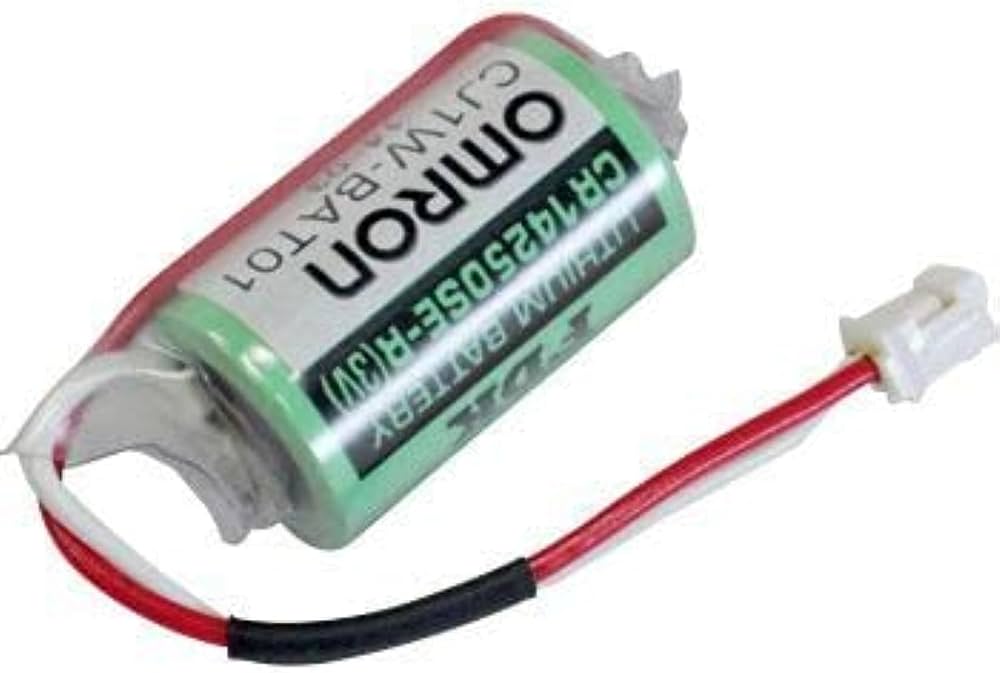 JD66630 Sanyo CR14250SE 3V Omron CJ1W-BAT01 White Plug lithium battery ...