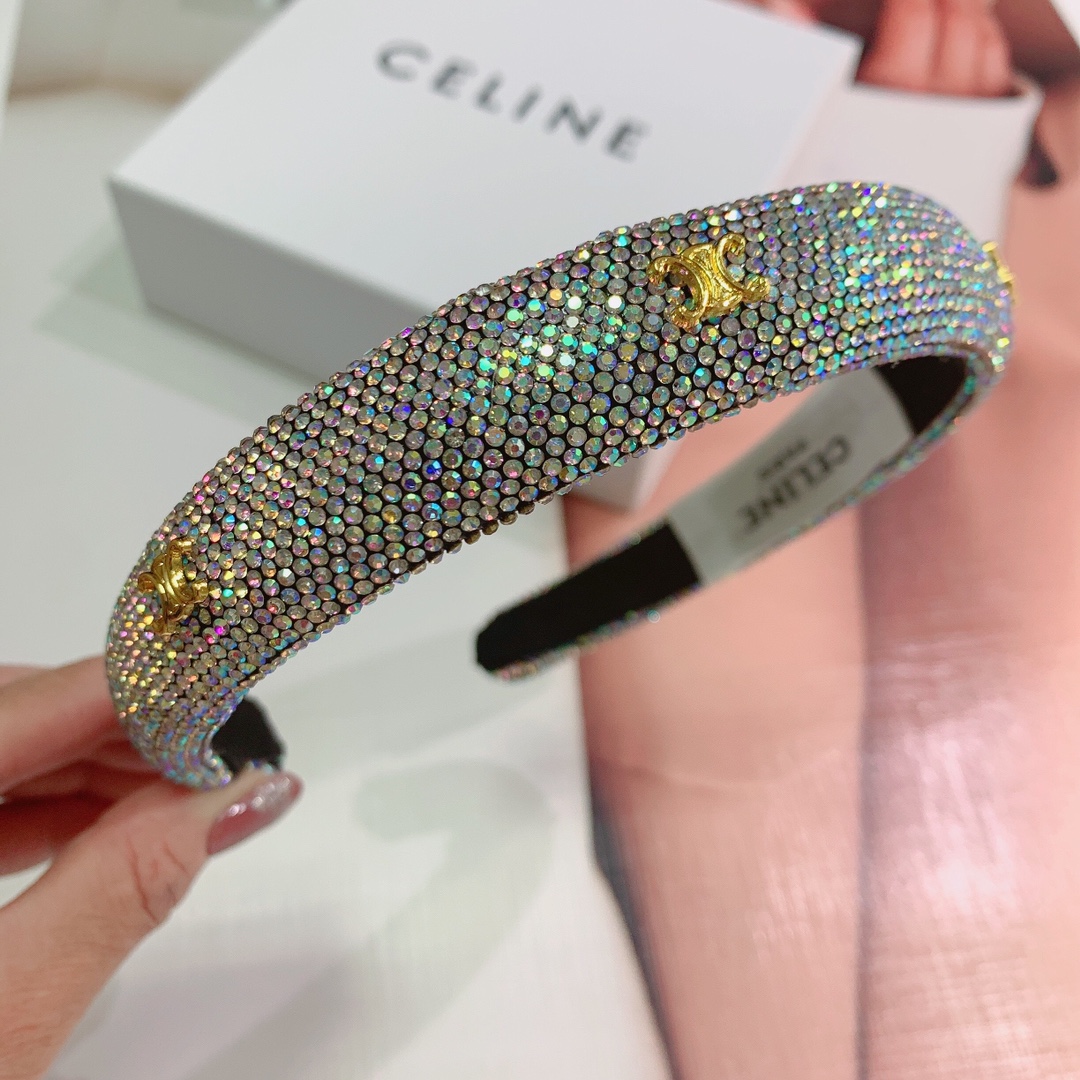 CELINE Hair Hoop Shiny Hair Accessories Headdress | Lazada PH