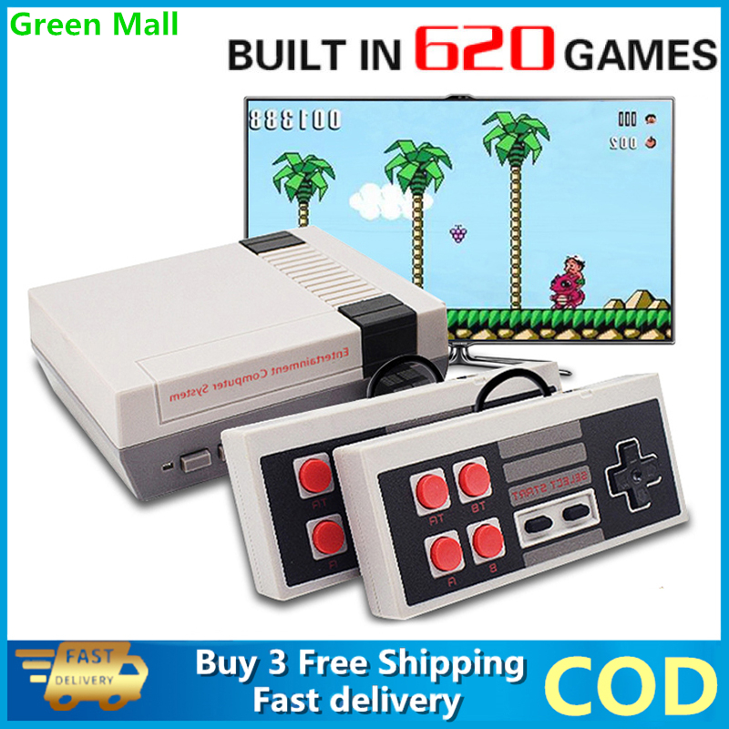 New High Quality Retro 620Games Console Mini TV Game Console 8 Bit ...