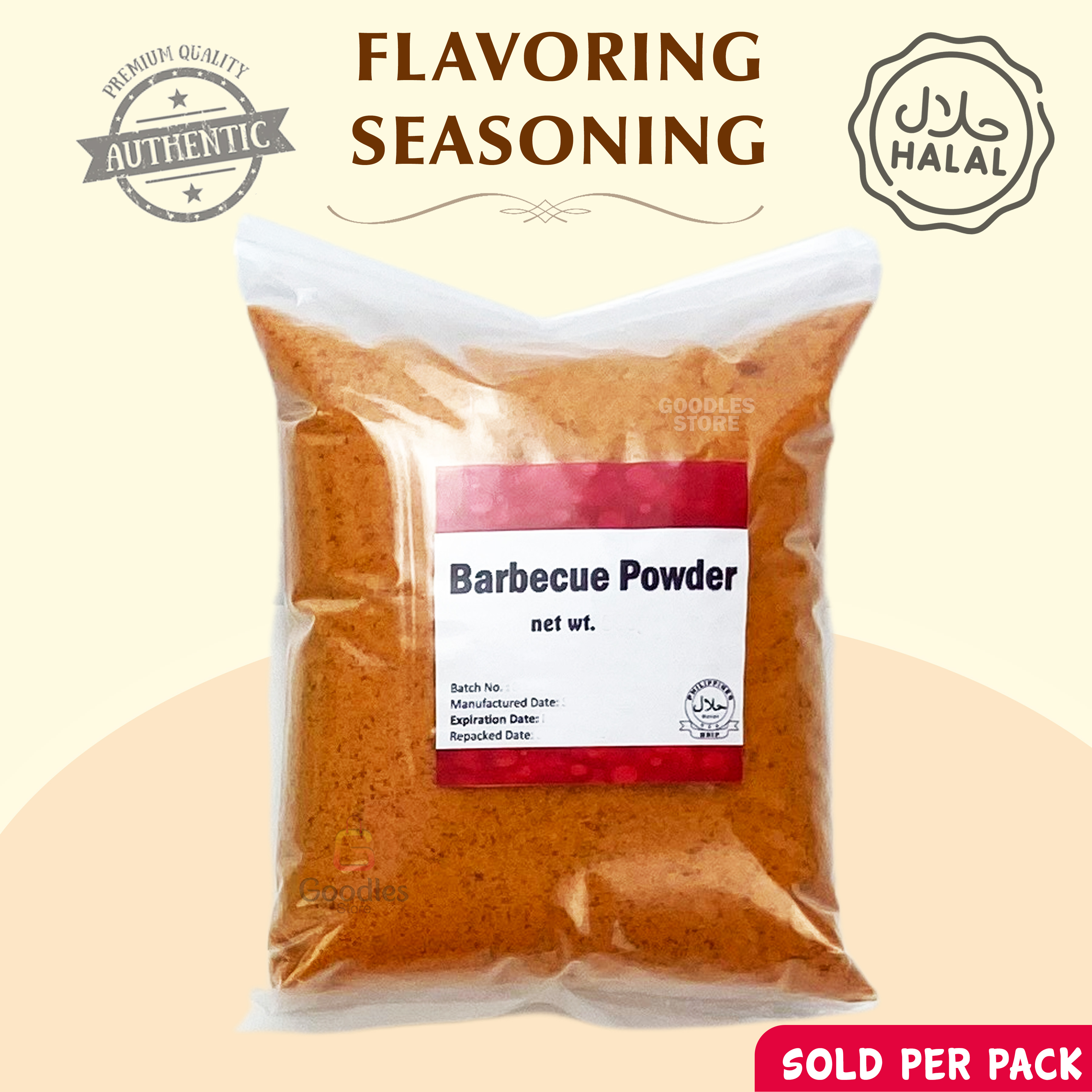 BIGGER PACK - Authentic PC Barbecue Flavor Powder Barbecue Fries Flavoring Barbecue Chicken ...