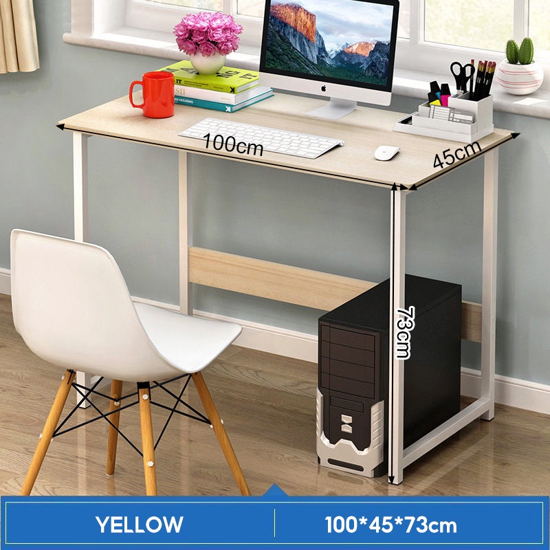 120CM Student Study Table Double Layer Study Table Study Desk Table ...