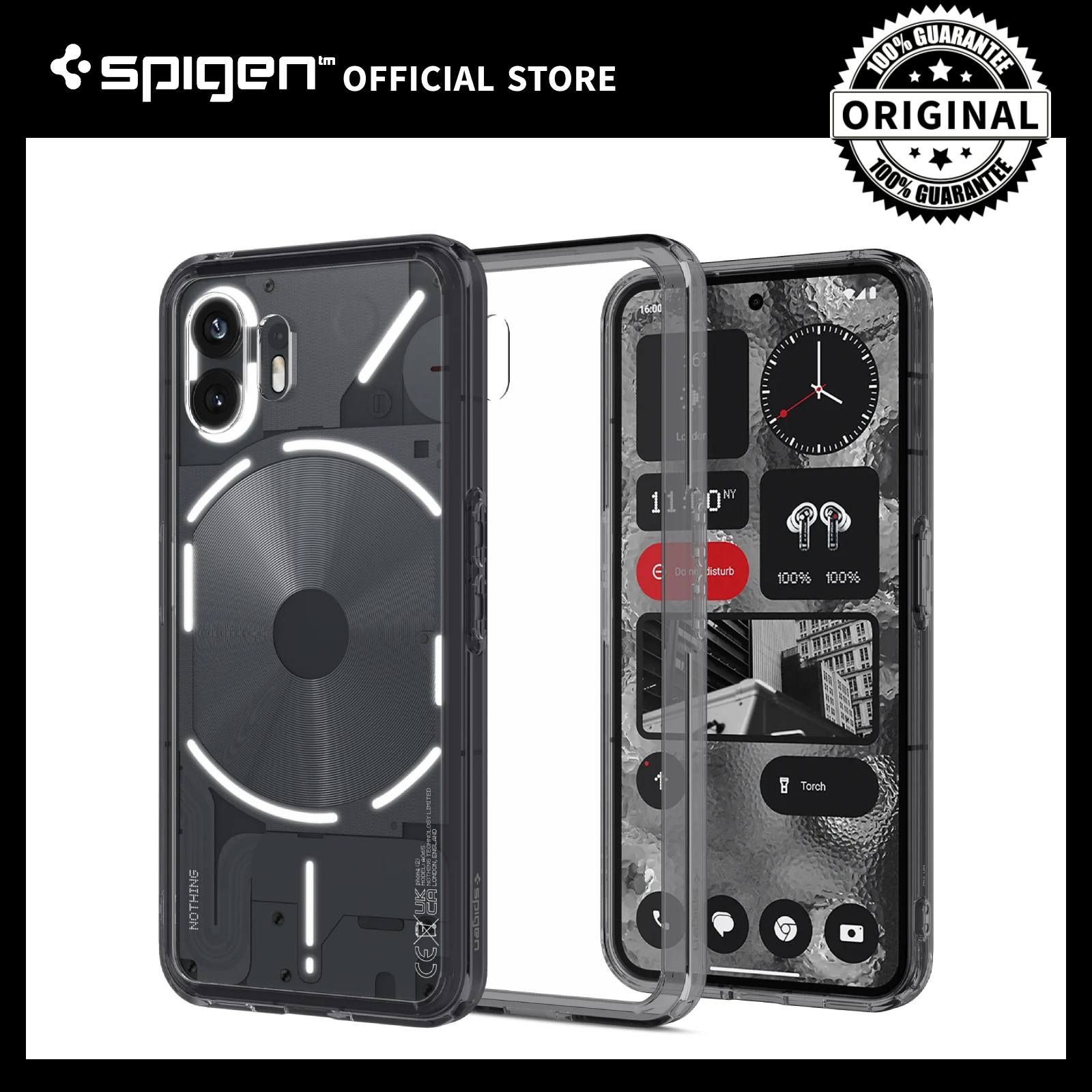 Spigen Nothing Phone (2) Case Ultra Hybrid Space Crystal | Lazada PH