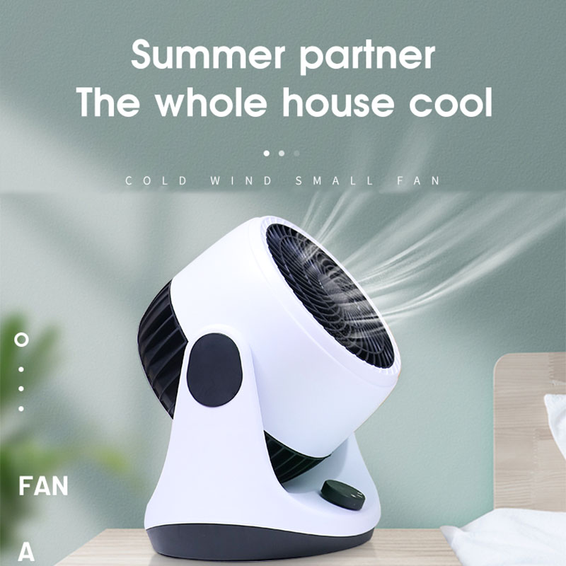 Electric fan AC power desk fan large wind silent180° mechanical ...