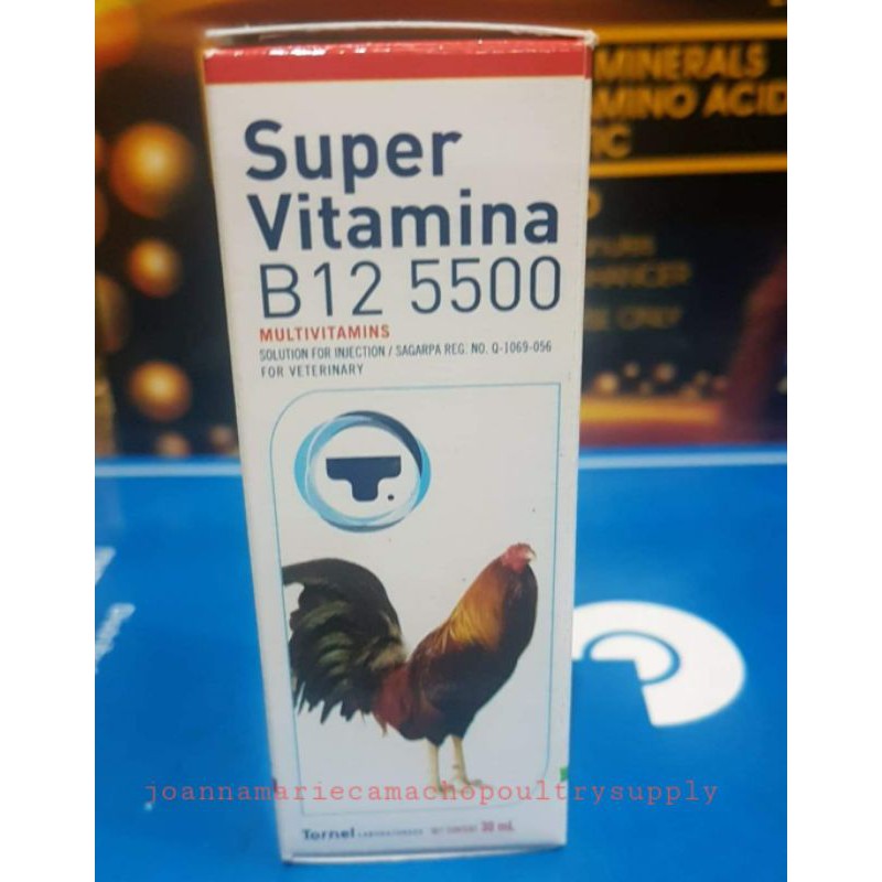 Super Vitamina B12 5500 - 30ml | Lazada PH