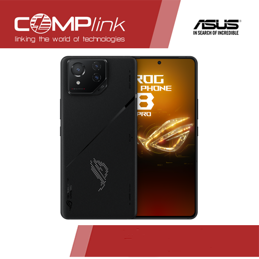 ASUS ROG PHONE 8 PRO AI2401 D-5B077WW Android 14 with ROG UI QC 8GEN3 16GB/512GB 6.78" FHD+ ...