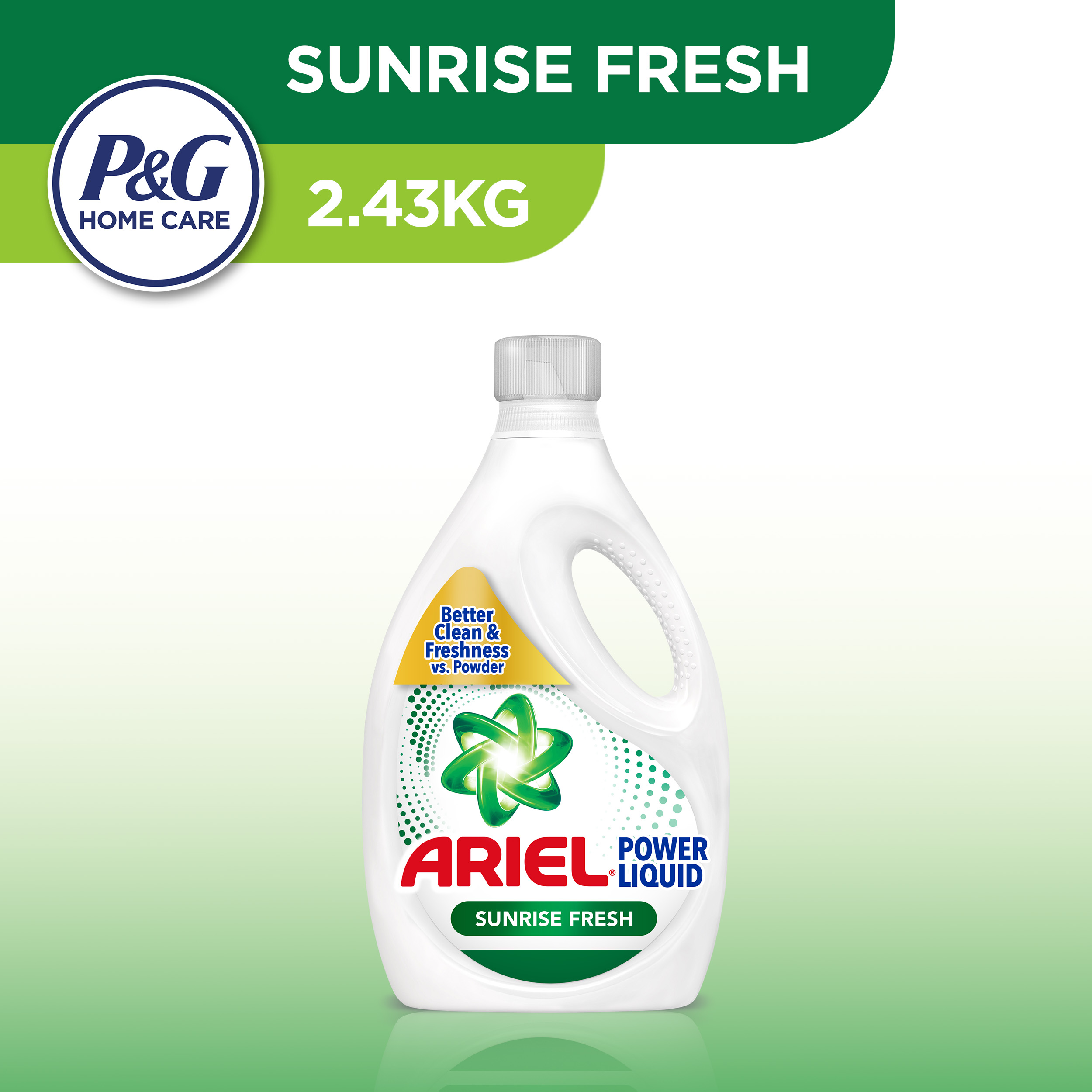 Ariel Liquid Detergent Floral Passion Sunrise Fresh 2.37 - 2.43KG Bottle (Laundry, Detergent ...