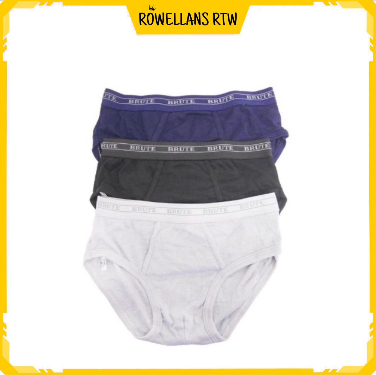 Original 3pcs / 1box Brute Brief Underwear | Lazada PH