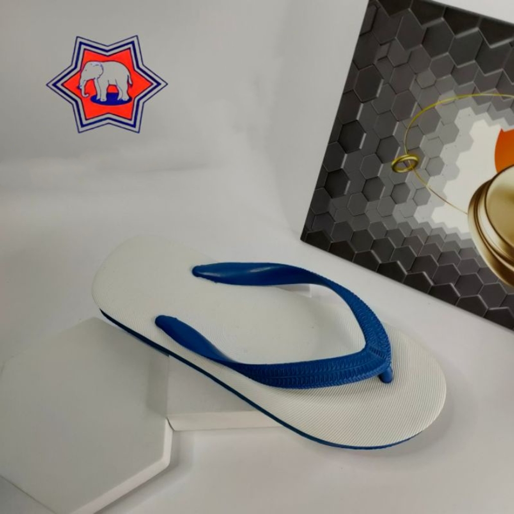 Thai classic Nanyang elephant slippers natural rubber slippers for men ...