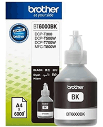 BROTHER ORIGINAL BTD60BK BLACK BT5000C BT5000M BT5000Y REFILL INK ...
