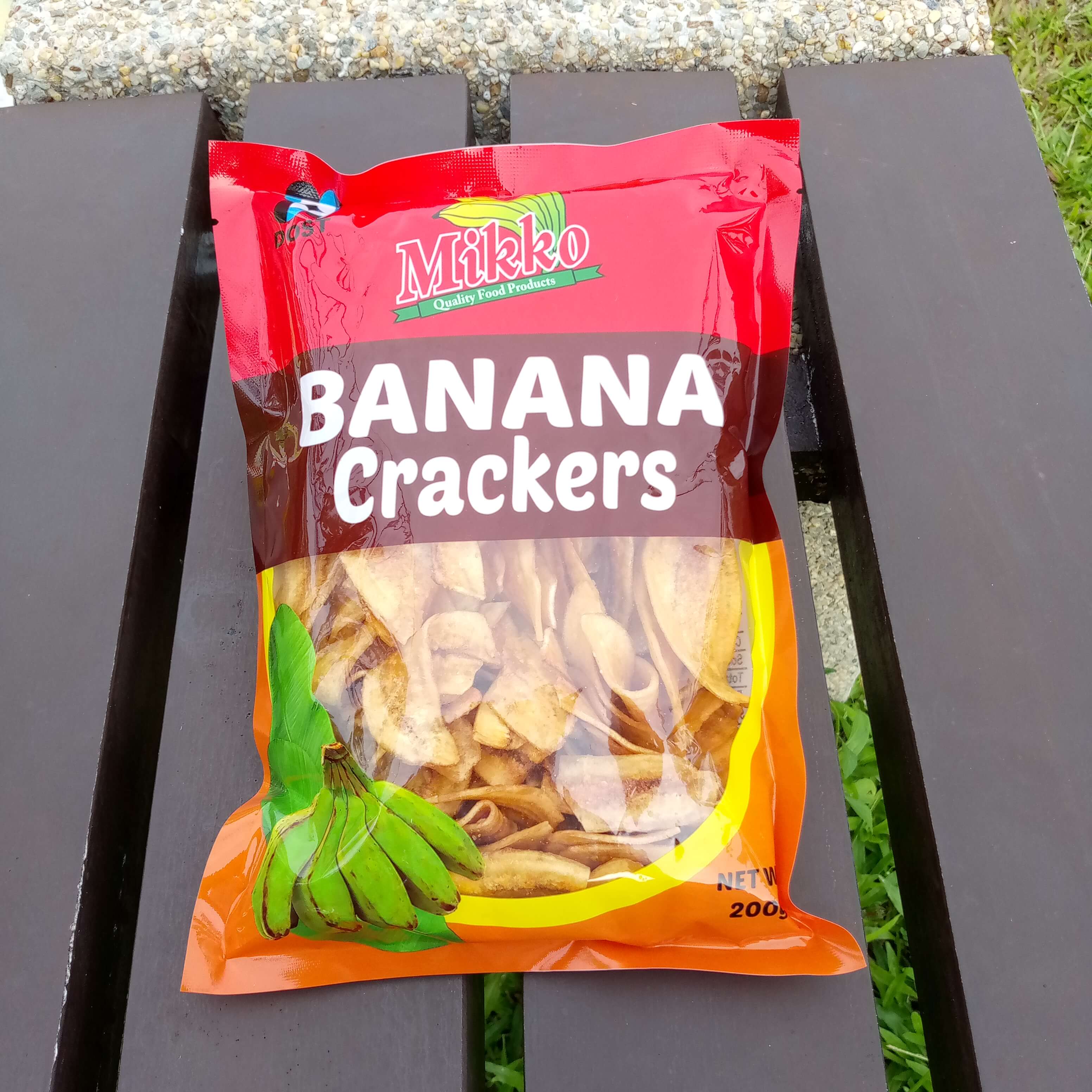 Mikko Banana Chips Crackers Red Original 200g Mindoro Products ...