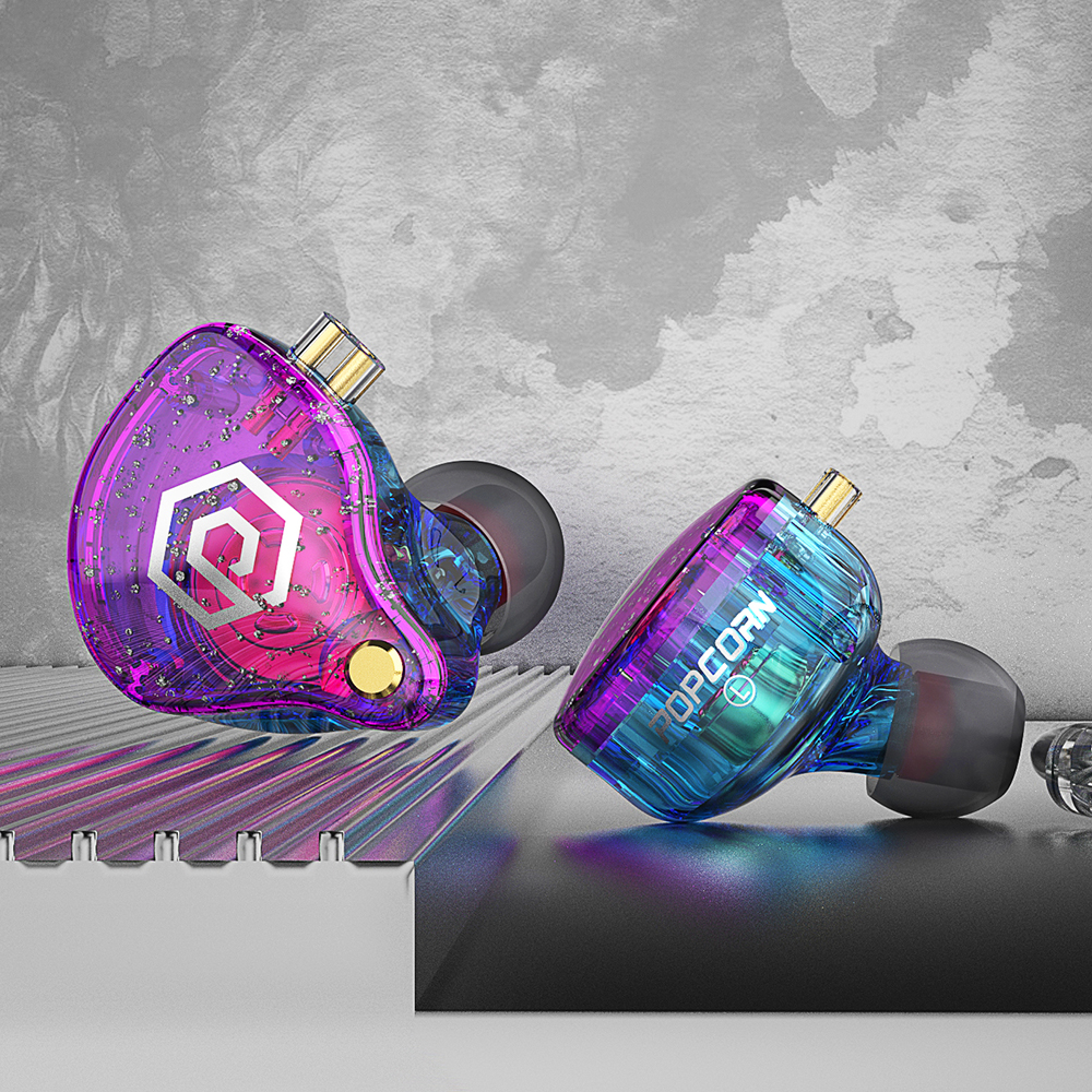 Original Popcorn BASS X8 PRO Dynamic detachable Earphones HIFI Sound ...