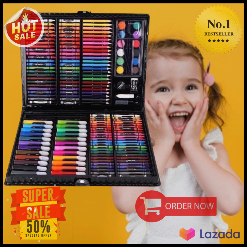 GOOD QUALITY AND 100 % ORIGINAL | 168pcs Kids Super Mega Art Coloring ...
