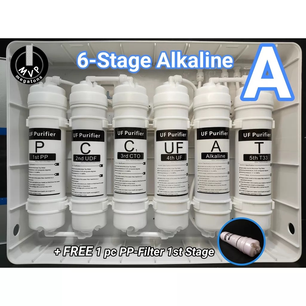 Inline Ultra Filtration 6 Stage 7 Stage UF Water Purifier System ...