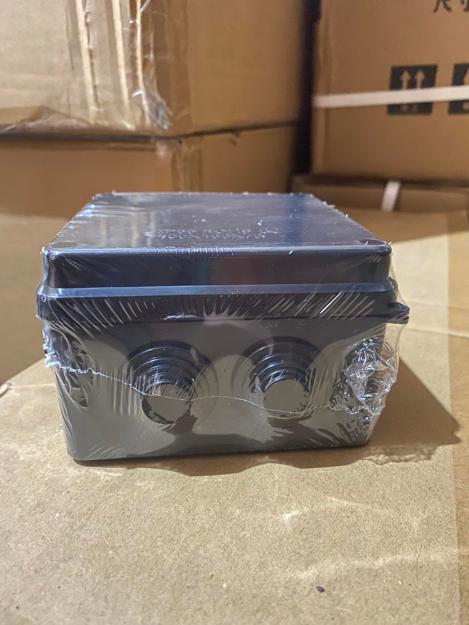 BLACK CCTV Weatherproof Outdoor Camera Junction Box Enclosure IP65 ...