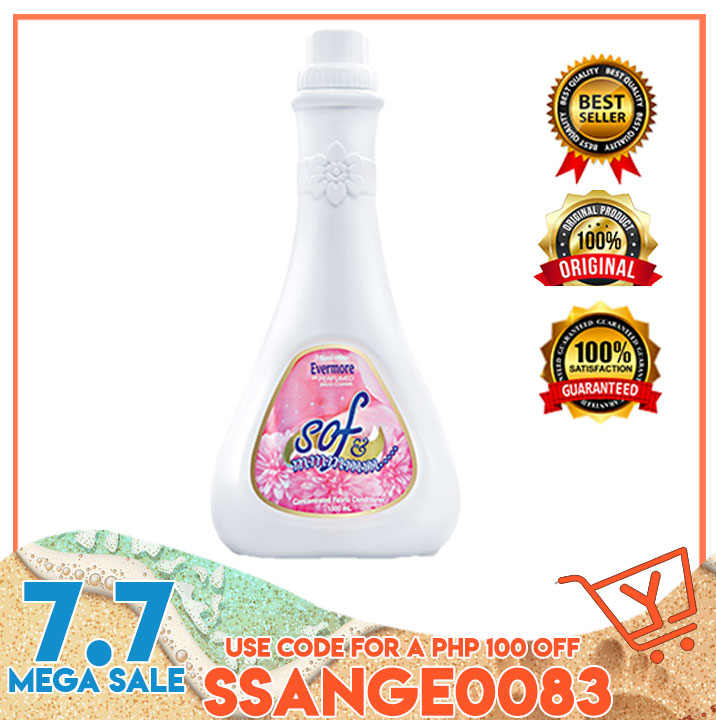 PC Sof & Mmmm Fabric Conditioner 1000ml (White- Evermore) | Lazada PH