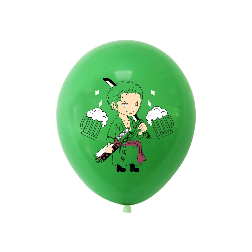 Kira 10PCS One Piece balloons Monkey D Luffy Chopper birthday party ...