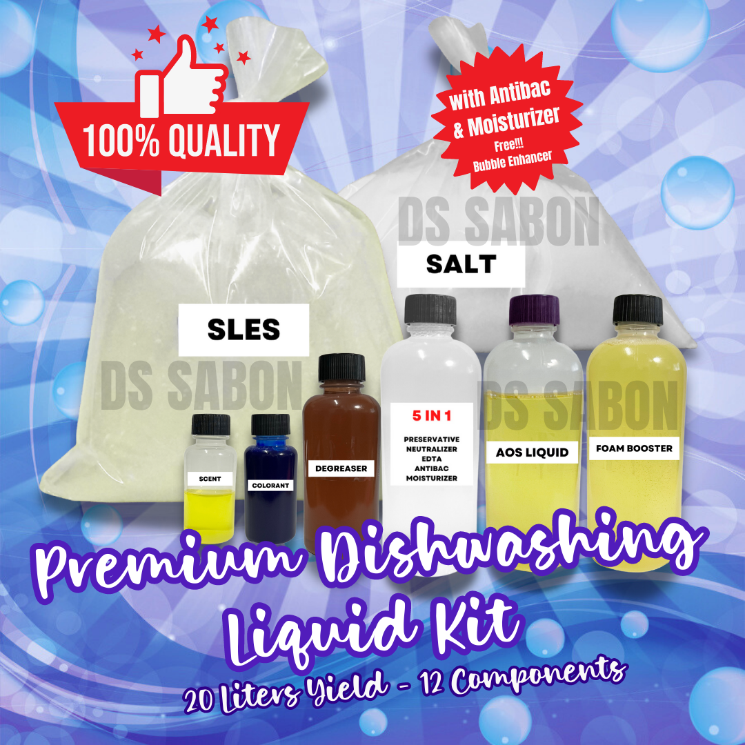 PREMIUM DISHWASHING LIQUID KIT 20 LITERS YIELD | Lazada PH