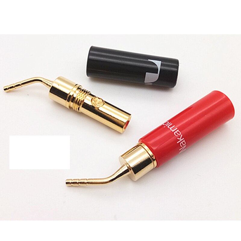Nakamichi 2mm Banana Plug Gold Plated Speaker Cable Pin Angel Wire ...